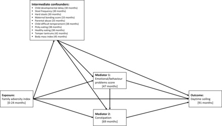 Examining causal pathways between family adversity and soiling: a ...